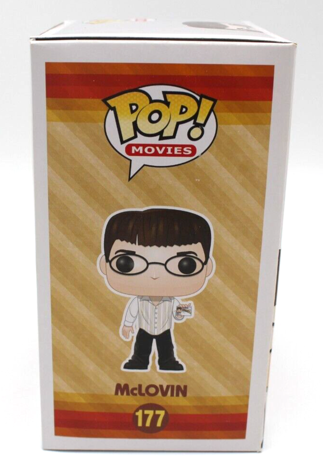 Christopher Mintz Plasse Signed Superbad McLovin #177 Funko Pop w ...