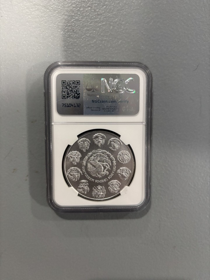 2023 Mexico Libertad Onza 1oz Silver .999 Fine Plata NGC MS69 Coin Hub Label | eBay