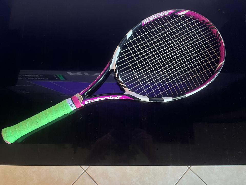 Babolat Pure Drive Lite Tennis Racquet 4 1/8 in Pink /white/Black | eBay