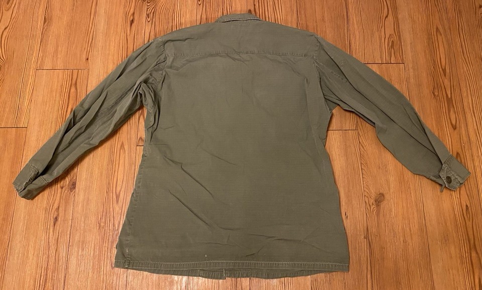 Vietnam War US Army OG-107 3rd Pattern Jungle Fatigue Jacket | eBay