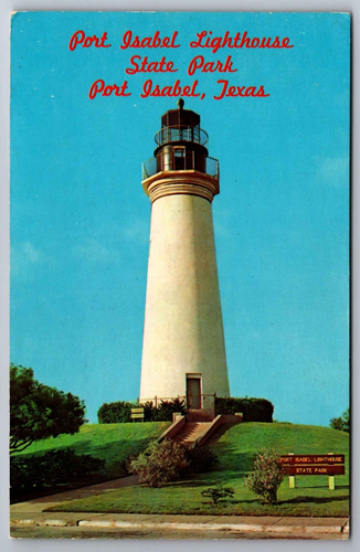 Postcard Port Isabel Lighthouse,State Park Port Isabel Texas A 16 | eBay