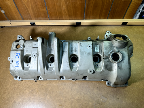 2011-2014 PORSCHE CAYENNE S 4.8L RIGHT ENGINE VALVE COVER OEM | eBay
