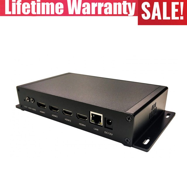 HDMI Video Encoder H.265 H.264 2-Way 2160P 1080P For IPTV Live ...