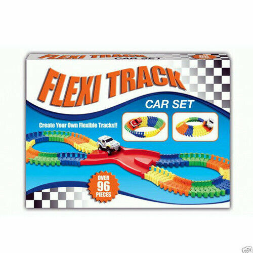 KandyToys Flexi Track Battery Operated Car Set for sale online | eBay