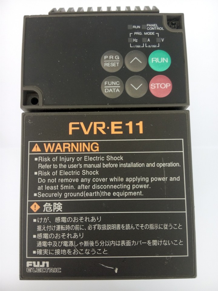 Used Fuji Electric FVR-E11 FVR0.4E11S-2 200-230V 0.4KW Good Condition ...