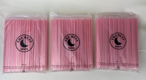 300 The Best Moon Heart Shaped Pink Drinking Individually Wrapped ...