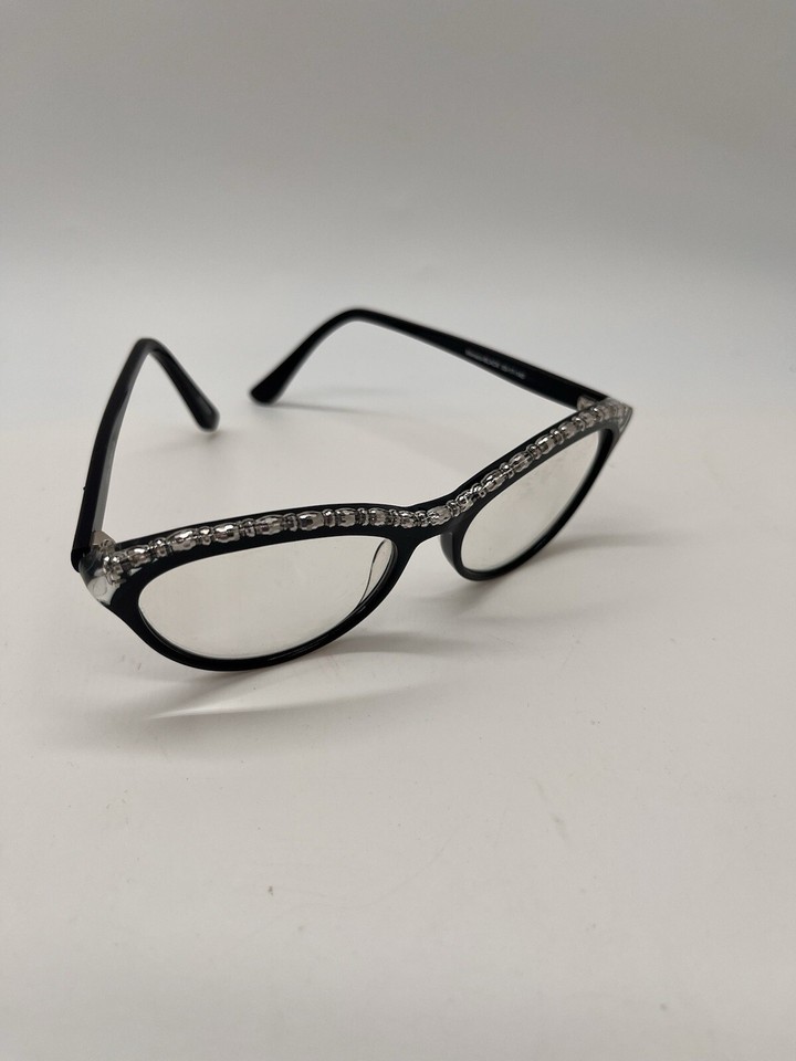 luxe by Jonathan Cate Monaco Black Eye Glasses Frames Cat Eye 53-17-140 ...