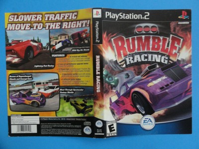 PLAYSTATION 2 RUMBLE RACING ORIGINAL COVER ART *NO GAME* | eBay