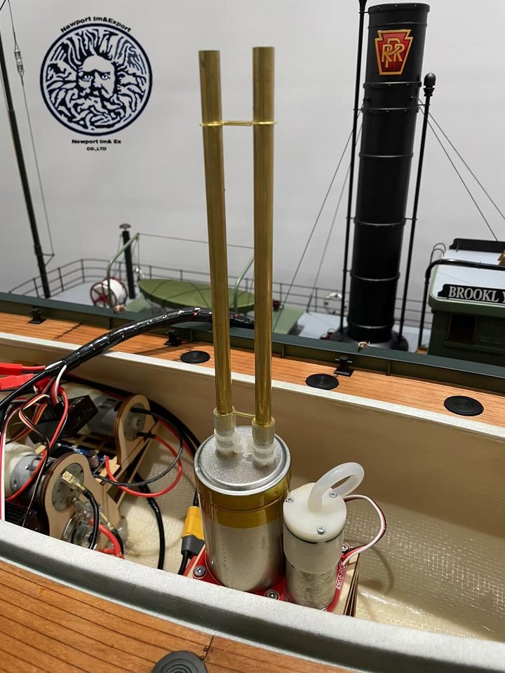 Brooklyn Tugboat RC Model Ship Kit – 1:32 Scale | 39.6" Fiberglass Hull ...