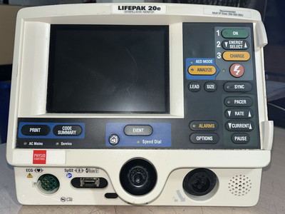 PHYSIO CONTROL LIFEPAK 20E | eBay
