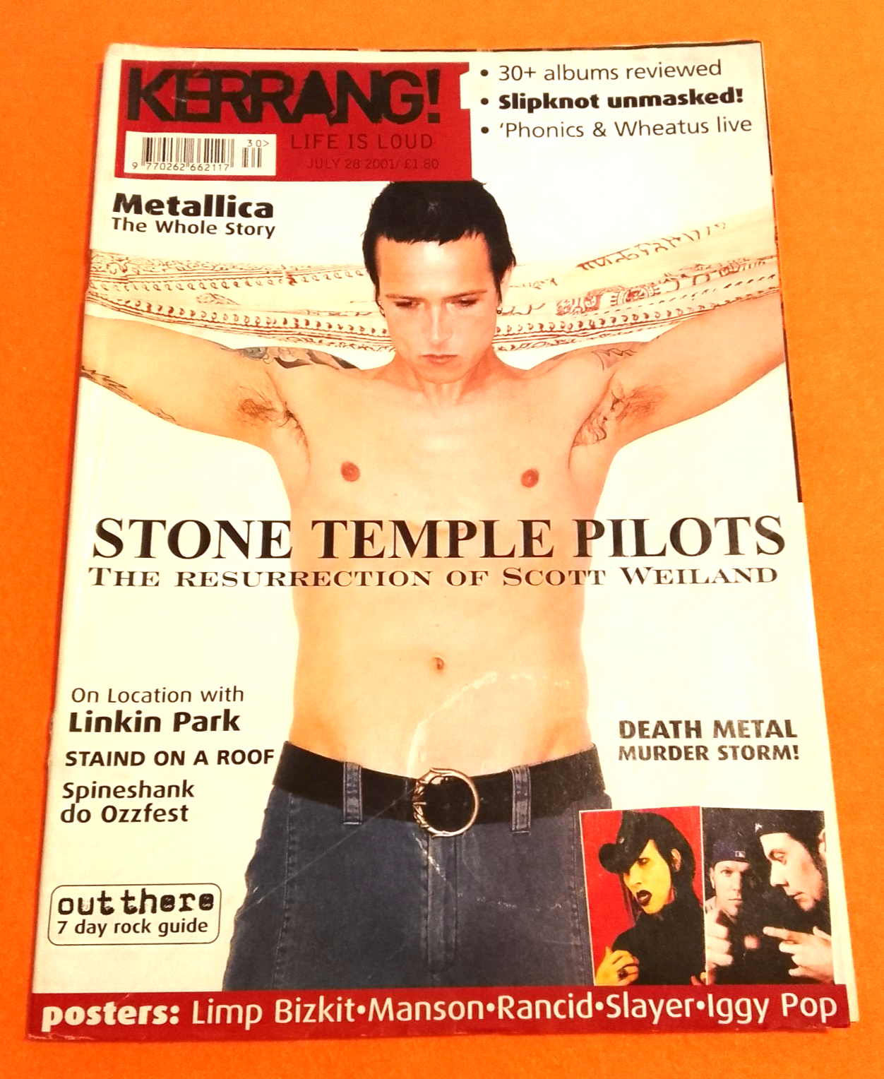 Kerrang! No.863 - July 28 2001 - Stone Temple Pilots - Acceptable ...