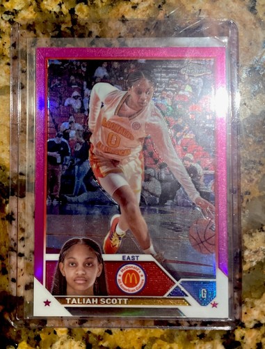 2023 Topps Chrome McDonald's All American Fuchsia Refractor /150 Taliah ...