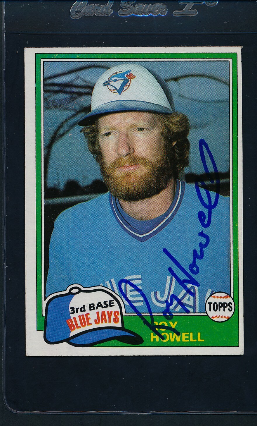 1981 Topps #581 Roy Howell Blue Jays Signed Auto *40400 | eBay