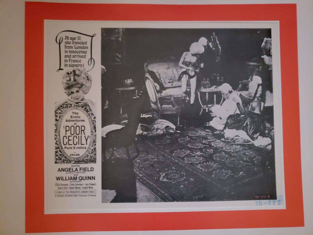 X-Rated Vintage Movie Still "Poor Cecily" | eBay