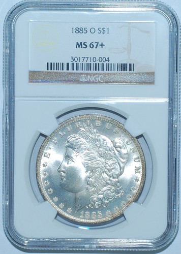 1885 O NGC MS67+ Morgan Silver Dollar | eBay