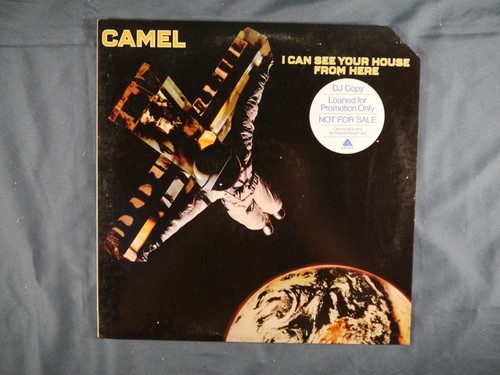 CAMEL -I CAN SEE YOUR HOUSE FROM HERE VINYL LP 1ST US PRESS RADIO DJ ...