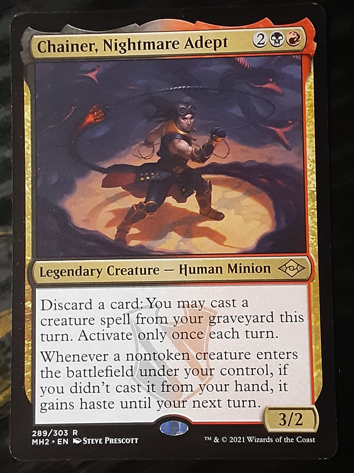 Chainer Nightmare Adept , Modern Horizons 2 , NM , MTG, FREE SHIPPING ...