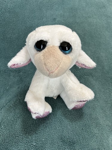 Russ Berrie Cotton Lamb lil Peepers Plush 6" Stuffed Animal Purple ...