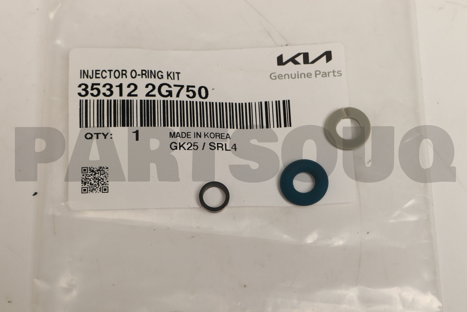 353122G750 Genuine Hyundai / KIA INJECTOR O-RING KIT | eBay