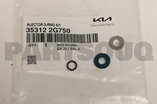 353122G750 Genuine Hyundai / KIA INJECTOR O-RING KIT | eBay