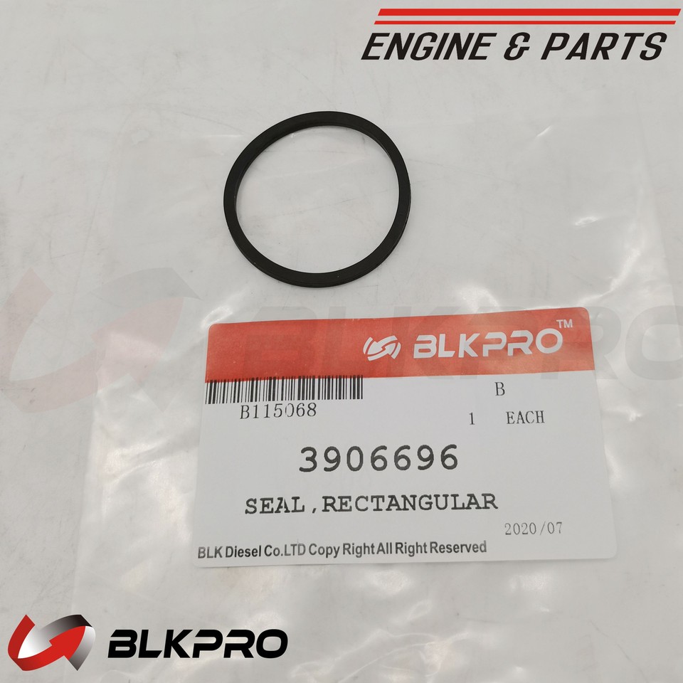 New SEAL RECTANGULAR RING For Dodge Cummins 89-98 TB020 6B 6C 3906696 ...