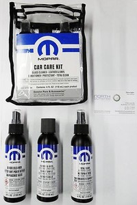 New Mopar 3 Piece Interior Car Cleaning Detailing Kit Chrysler Jeep ...