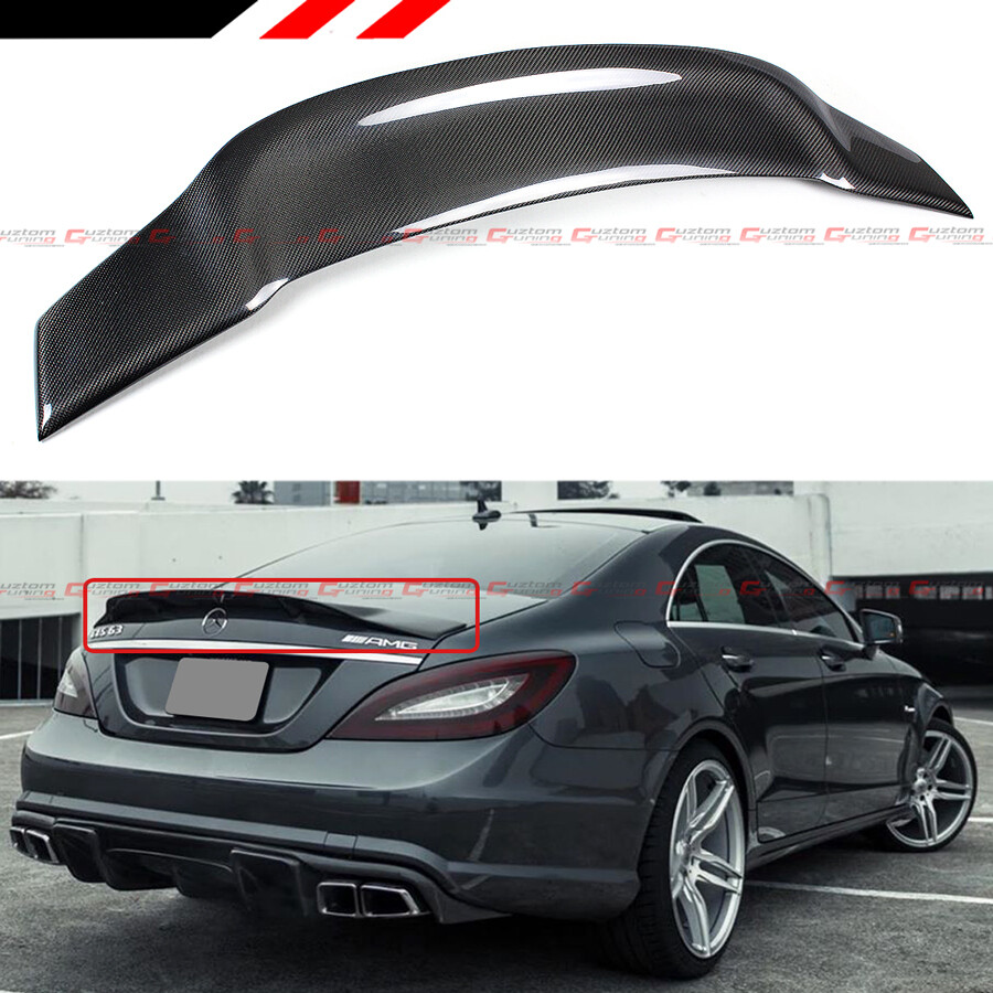 FOR 2012-2017 Mercedes Benz W218 CLS 4DR Sedan RT Style Carbon Fiber ...
