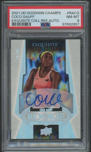 2021 Upper Deck Goodwin Champions - Exquisite Collection Rookie Auto ...