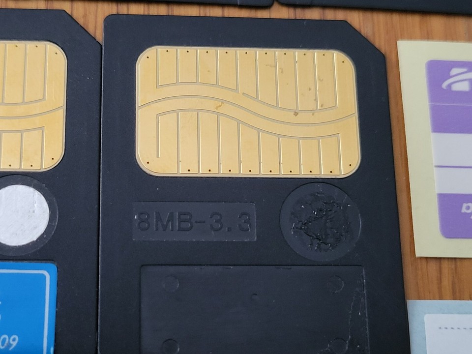 SMARTMEDIA SMART MEDIA SM MEMORY CARD 128MB 64MB 32MB 16MB 8MB 4MB 2MB ...