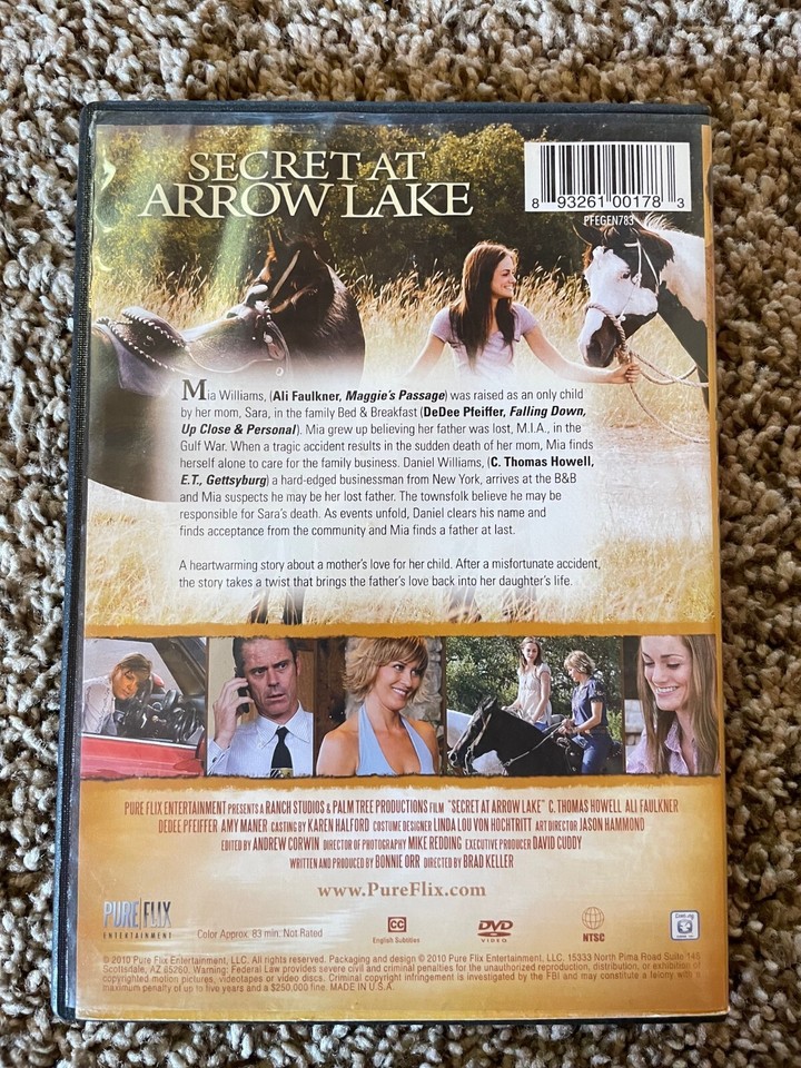 Secret at Arrow Lake (DVD, 2011) 893261001783| eBay