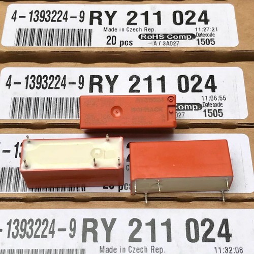 Tyco Electronics RY211024 RY210024 Power Relay 8A 24VDC 5 Pins | eBay