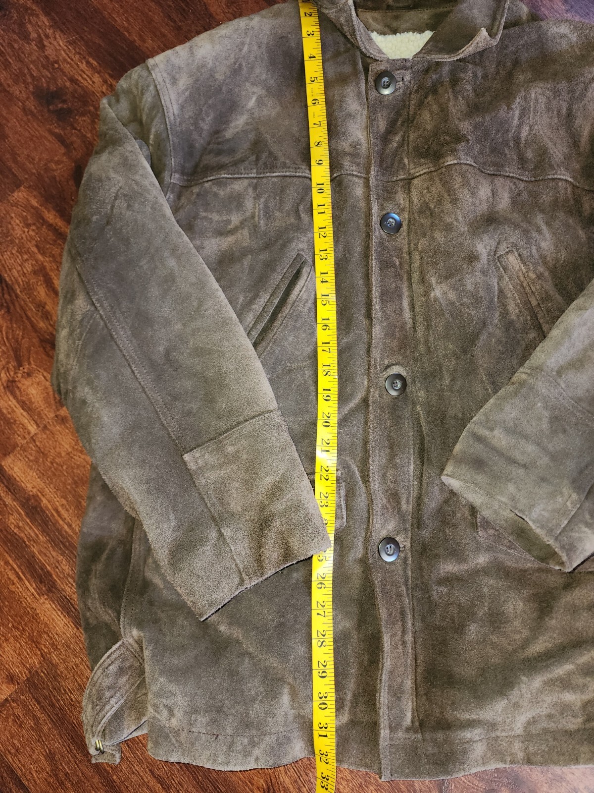 WILSON SUEDE LEATHER COAT JACKET, PRIDE AND CRAFTMANS… - Gem