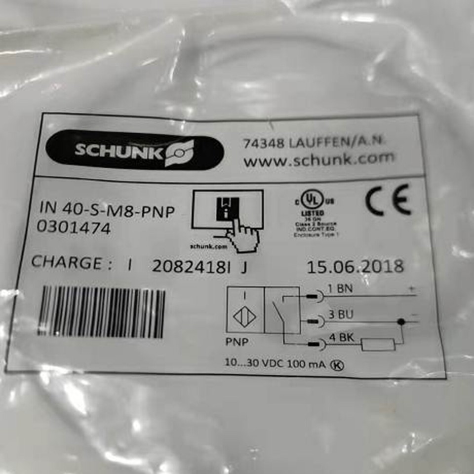 one New IN40-S-M8-PNP 0301474 Inductive Proximity Sensor Switch #YP1 | eBay