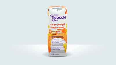 Neocate Splash Orange pineapple 27 cartons supplement drink adults teen ...