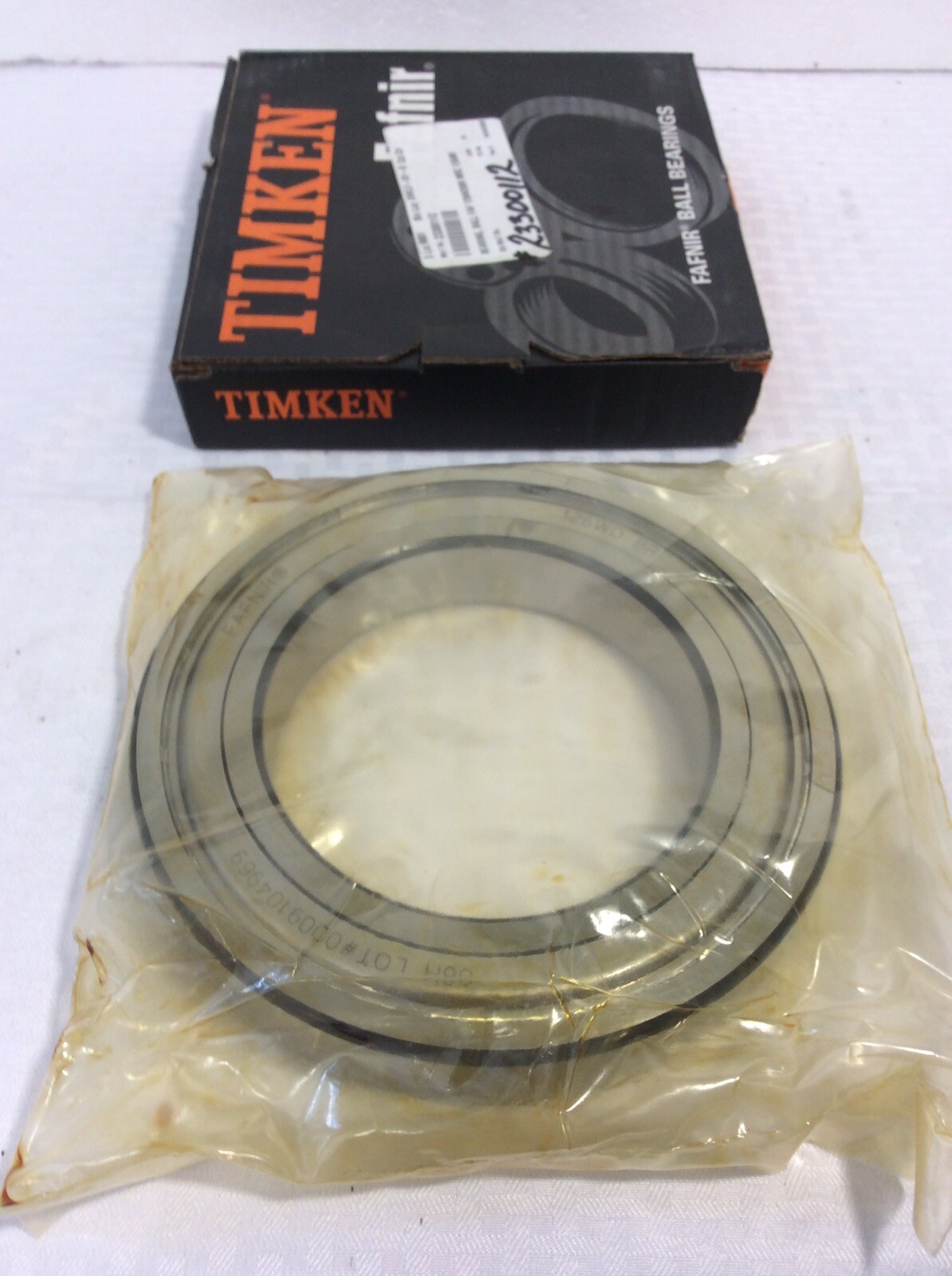 Timken Fafnir 126WD BR Single Row Deep Groove Ball Bearing 130 X 205 X ...