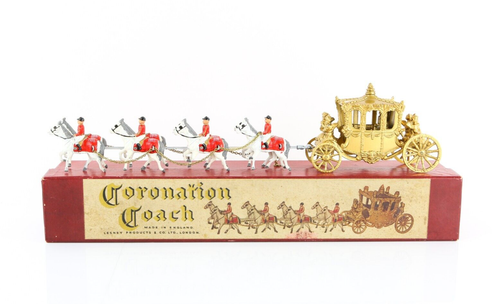 MOKO LESNEY MATCHBOX CORONATION COACH STATE ROAD LANDAU, KING & QUEEN ...