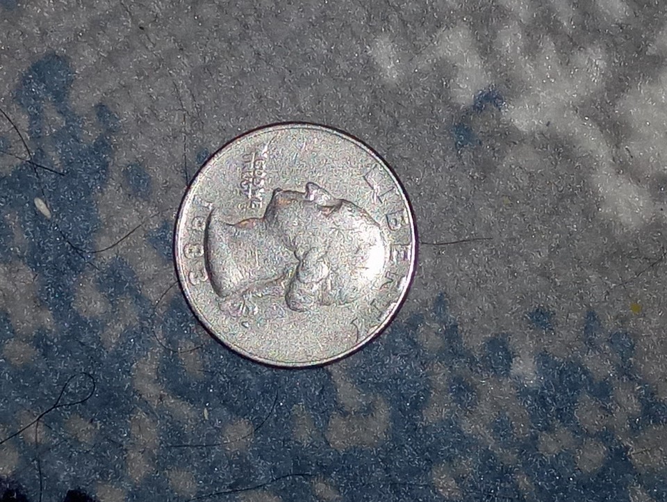 1983 P Washington Quarter. Filled Mint Mark. Rare Errors Coin. | eBay