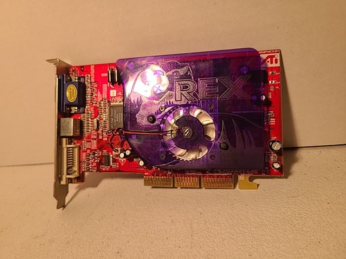 RARE ATI AGP 9200 REX 128M Video Card ATI Radeon | eBay
