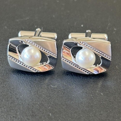 Pearl With Pearl, Western Silver Button Cufflinks, Sun Eagle | eBay Australia