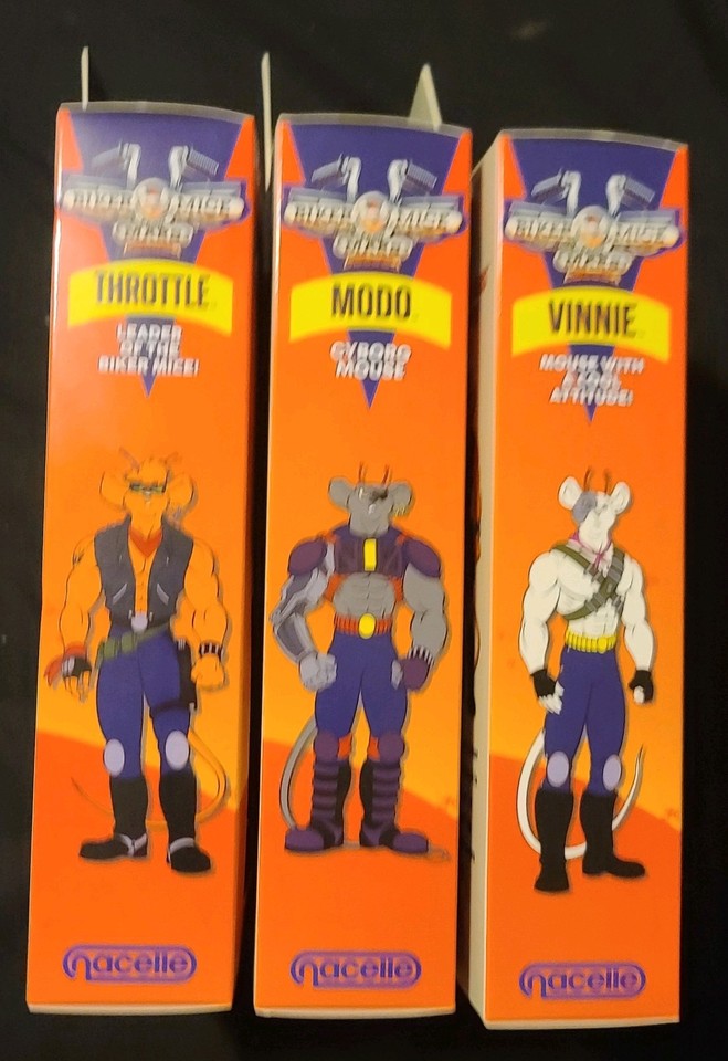 Nacelle Biker Mice from Mars Action Figures | eBay