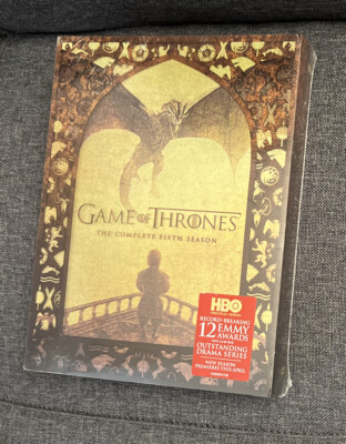 NEW - Game Of Thrones - The Complete Fifth (Five / 5) Season - (5-Disc ...