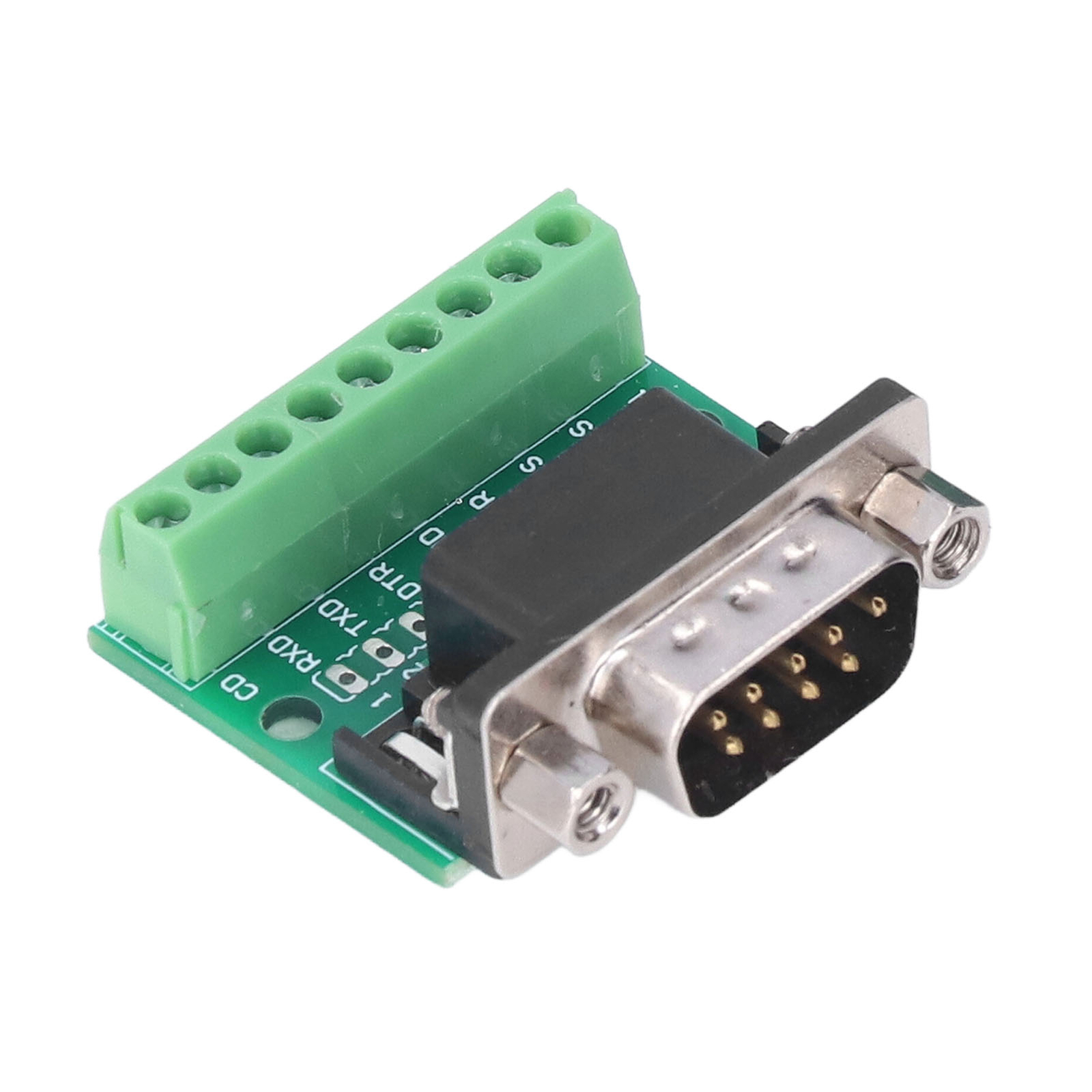 DB9 Connector Adapter Screw Terminal 9 Pin 9 Hole Conversion Board ...
