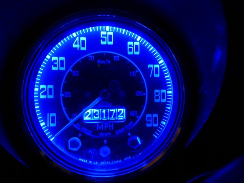 MG MGA MGB MGC MIDGET E10 MES LED Bulb x4 Instrument/Dash Upgrade Set ...