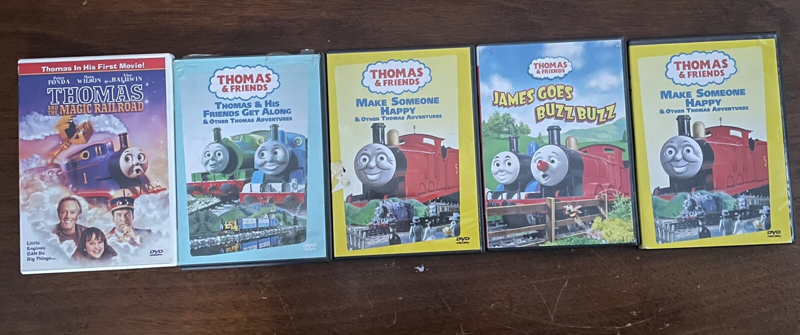 LOT Of 5- THOMAS & FRIENDS DVDs | eBay