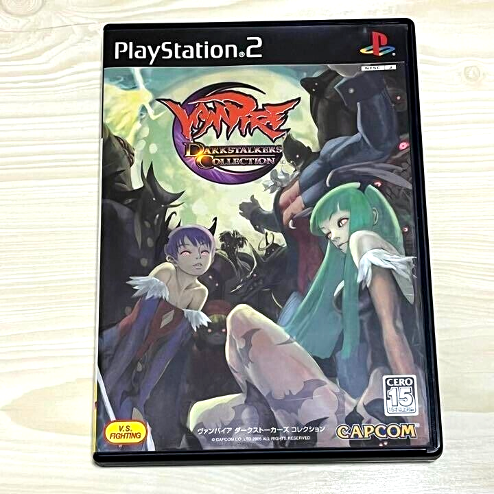 Vampire Darkstalkers Collection Playstation 2 PS2 game From Japan | eBay