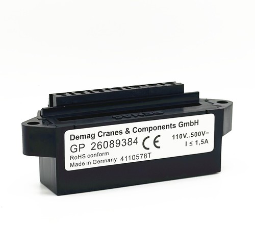 Demag Cranes & Components GmbH GP 26089384 brake rectifier 110V..500V ...