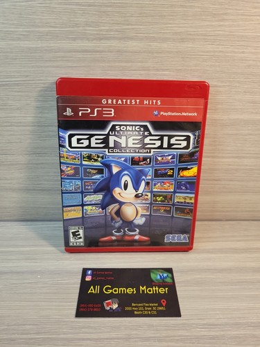Sonic's Ultimate Genesis Collection Sony PS3 Greatest Hits CIB | eBay