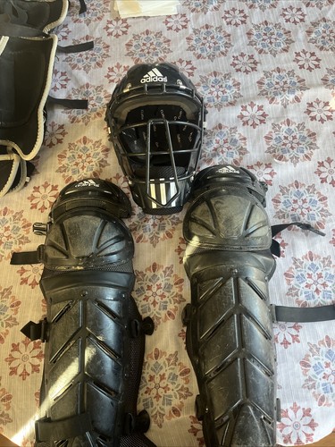 Adidas Catching Gear: Legs And Helmet | eBay