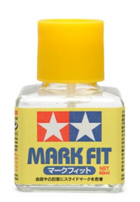 87102 Tamiya Mark Fit Decal Solution - 40ml bottle. | eBay