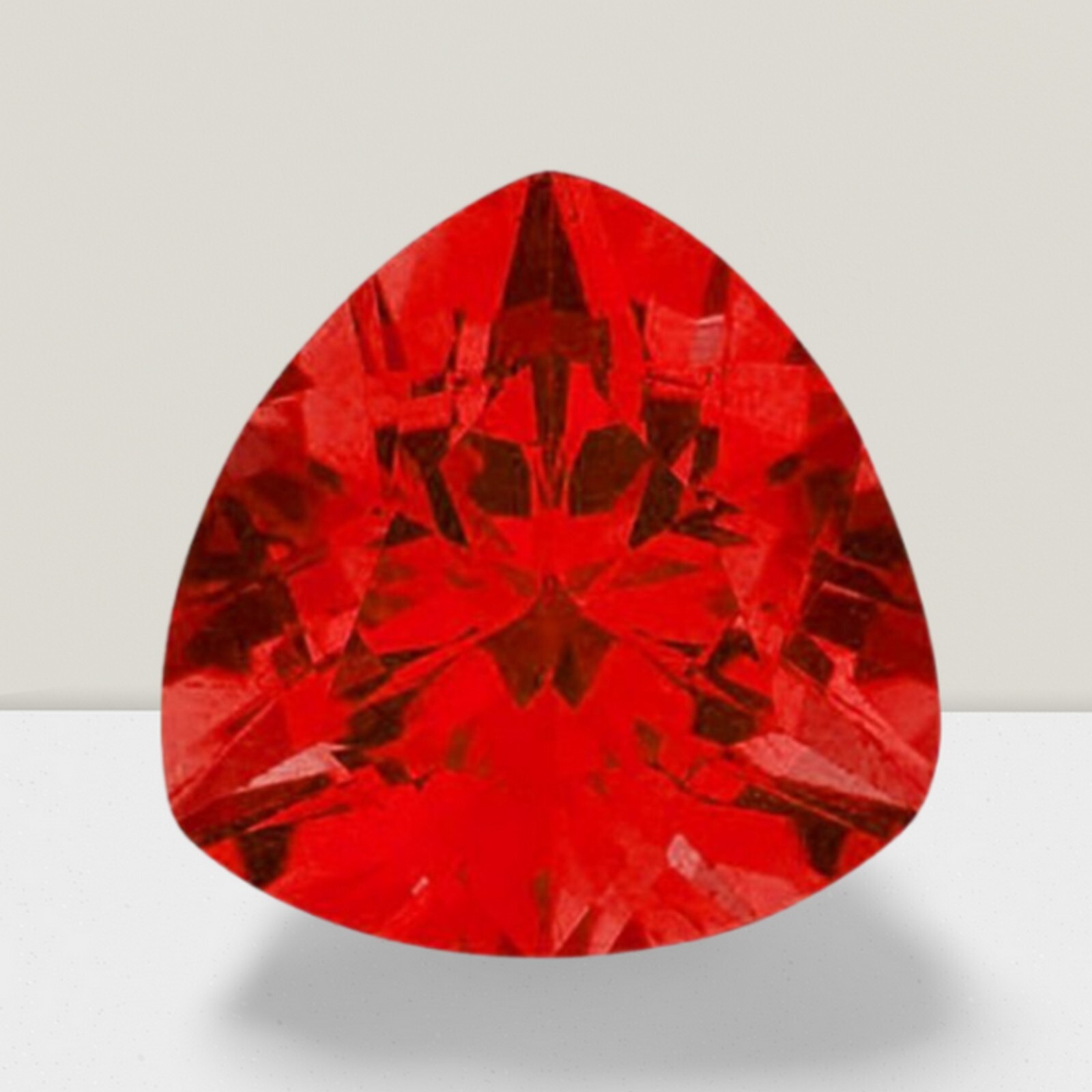 Vivid Ruby Trillion Cut Loose Gemstone 10 mm - 2.3 Cts Gemstone | eBay